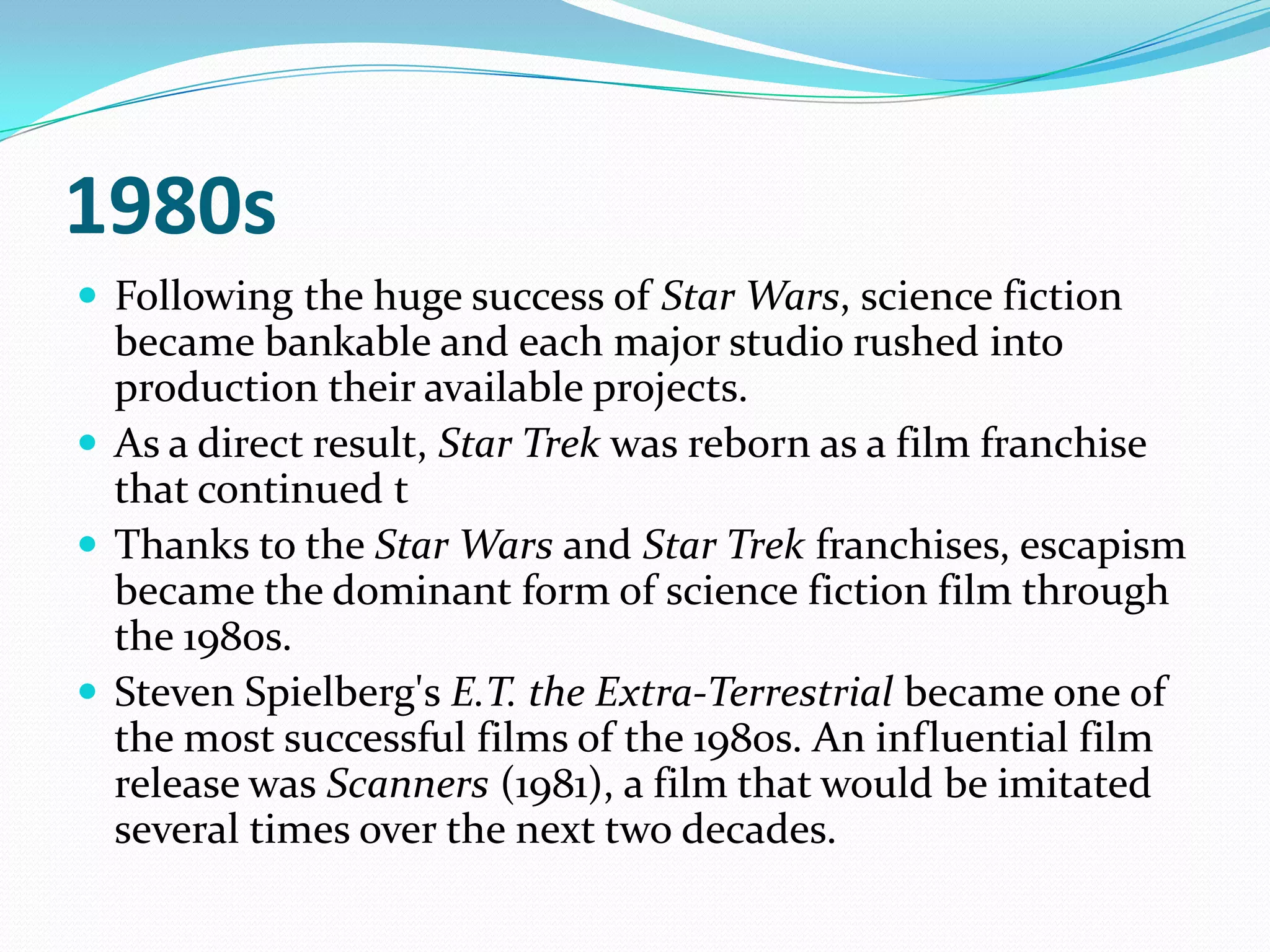 History of Sci-Fi Films | PPT
