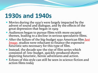 History of Sci-Fi Films | PPT