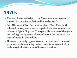 History of Sci-Fi Films | PPT