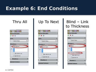 CAPUniversity Webinar: Choosing Wisely in SOLIDWORKS | PPTX