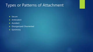 Human Development- Attachment | PPTX