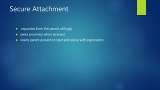 Human Development- Attachment | PPTX