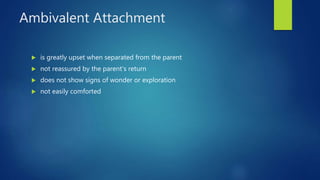Human Development- Attachment | PPTX