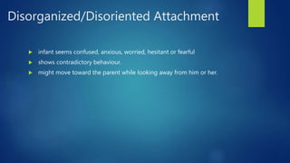 Human Development- Attachment | PPTX