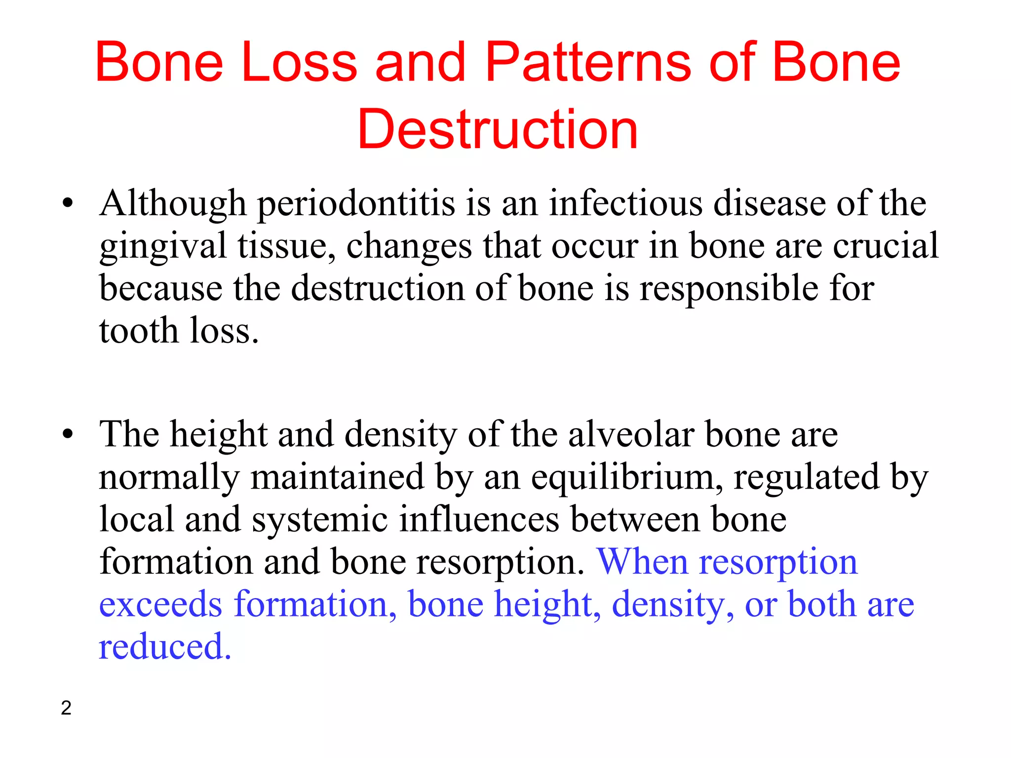 perio lec3 bone loss | PDF