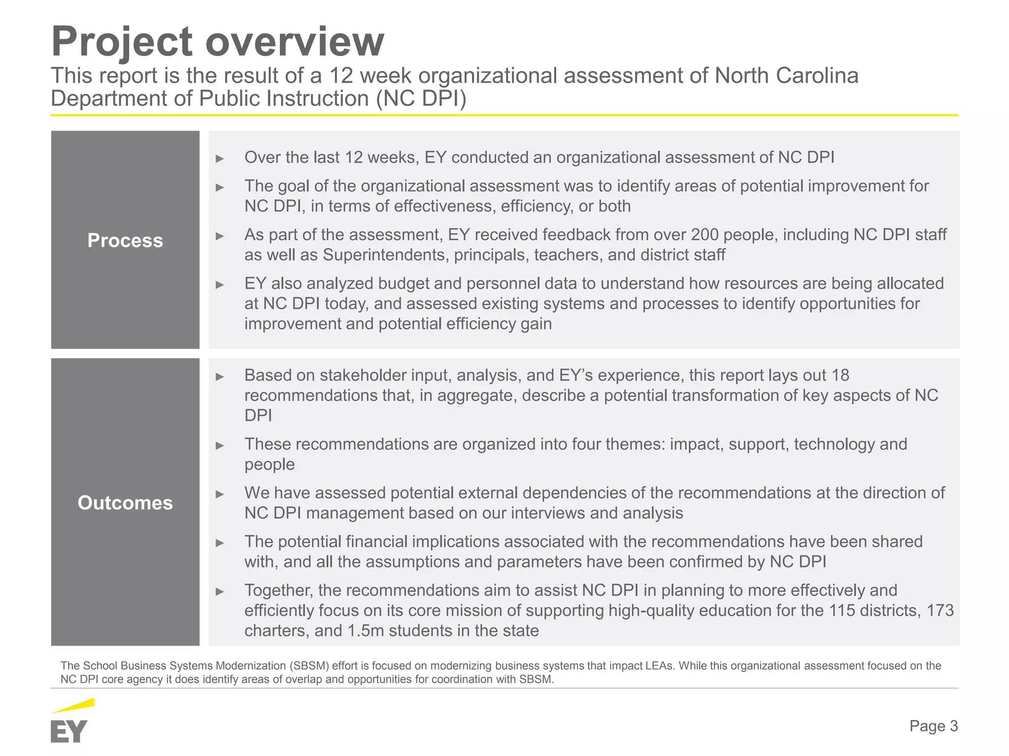 Operational audit of NC DPI | PDF