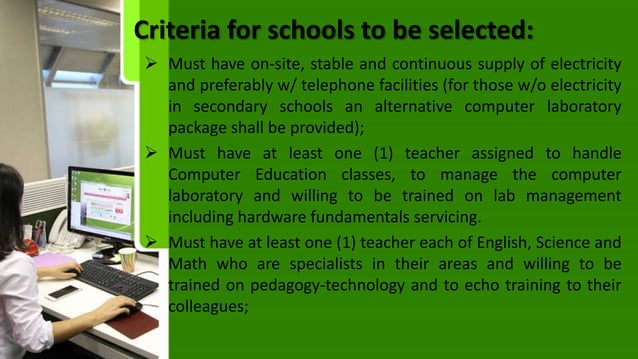 DEPED COMPUTERIZATION PROGRAM | PPTX | Secondary Education | Education