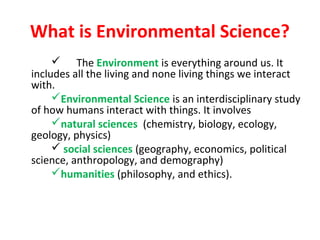 Environmental ETHICS | PPT