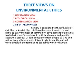 Environmental ETHICS | PPT