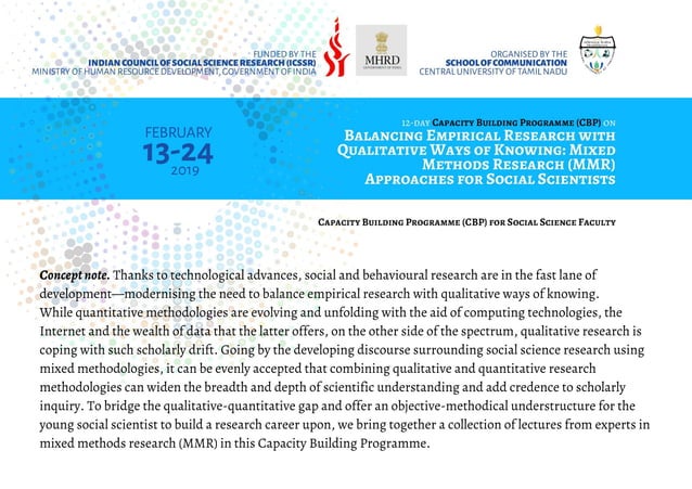 Capacity Building Programme | PPT