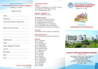 Applications of Statistics in Biological Sciences | PDF