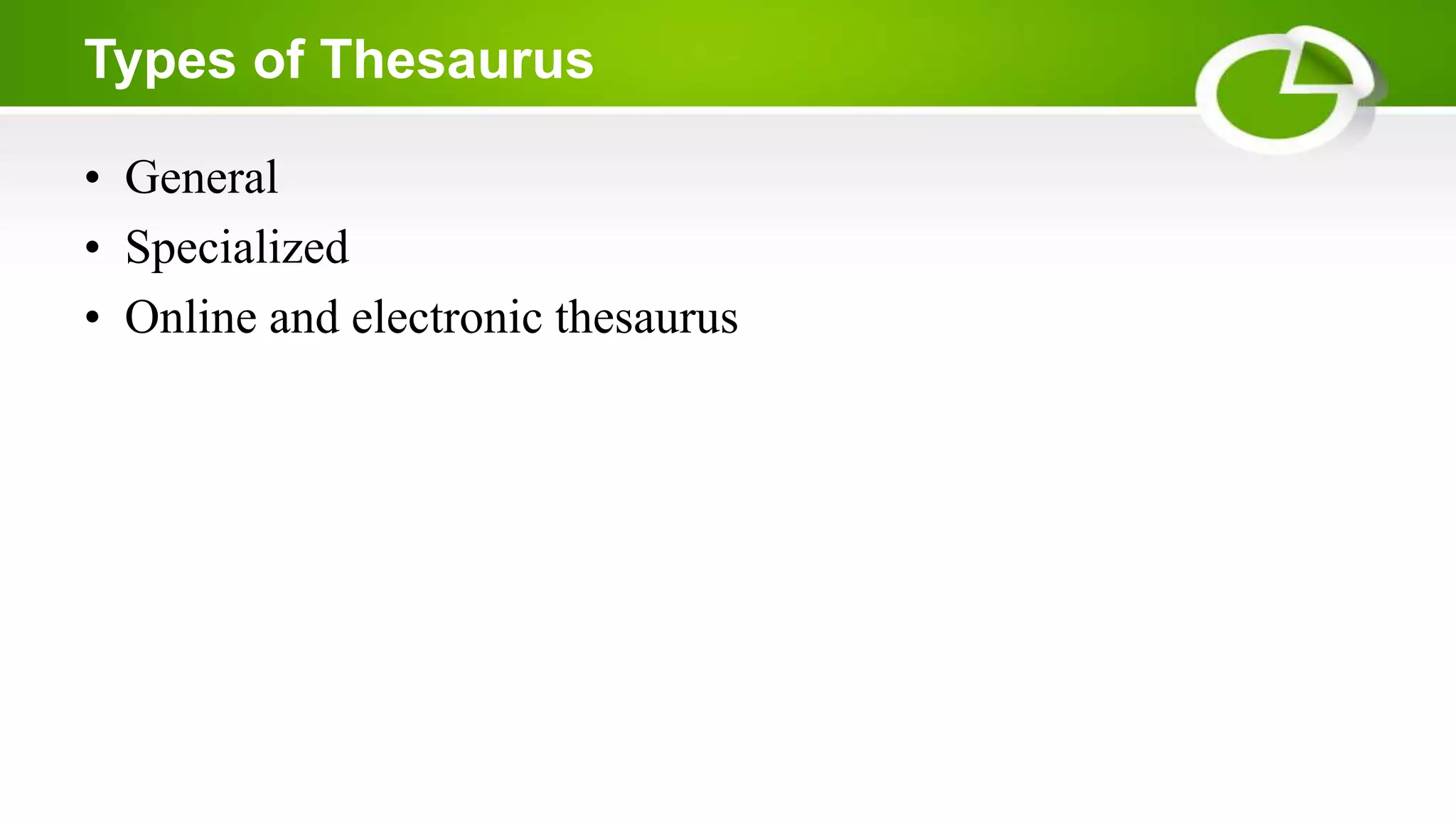 Dictionary and Thesaurus | PPTX