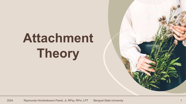 ATTACHMENT THEORY-2024.pptxAttachment disorders | PPT