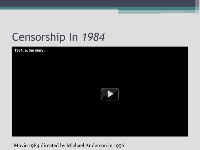 1984 Presentation | PPTX