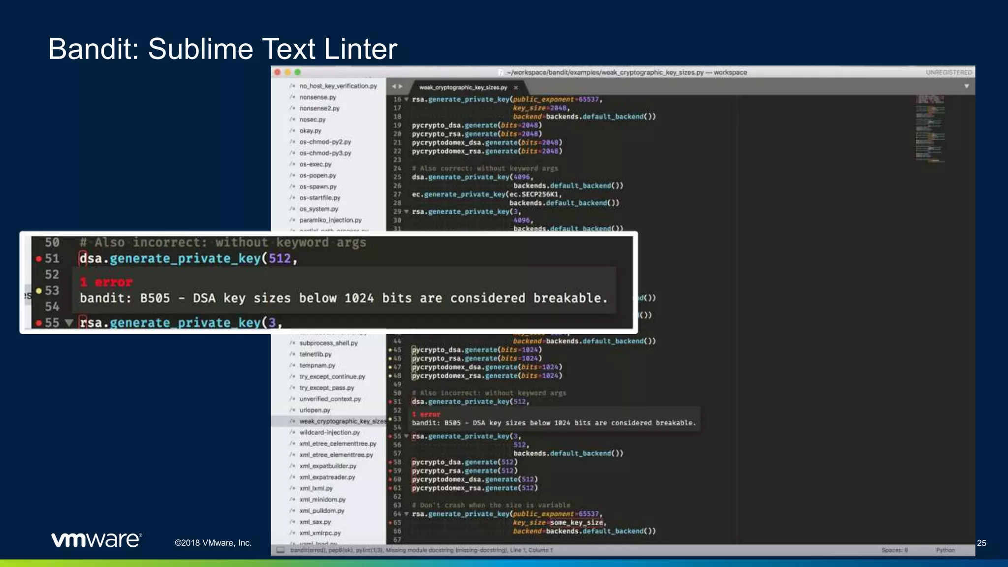 Bandit and Gosec - Security Linters | PPTX