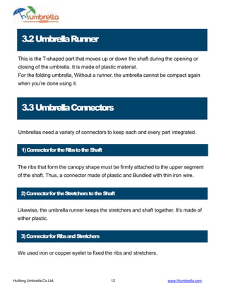 The Ultimate Guide for Umbrella Material | PPTX