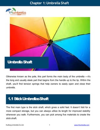 The Ultimate Guide for Umbrella Material | PPTX