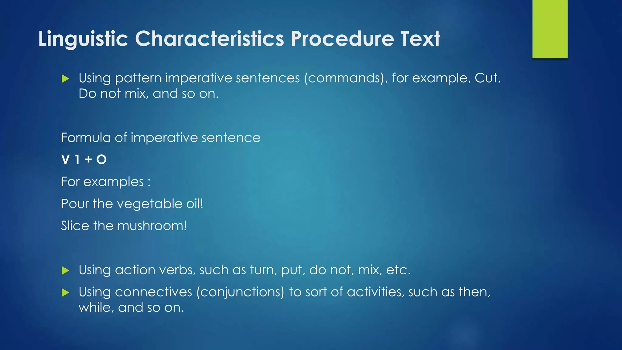 Procedure Text | PPTX
