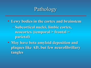 LEWY BODY DEMENTIA | PPT