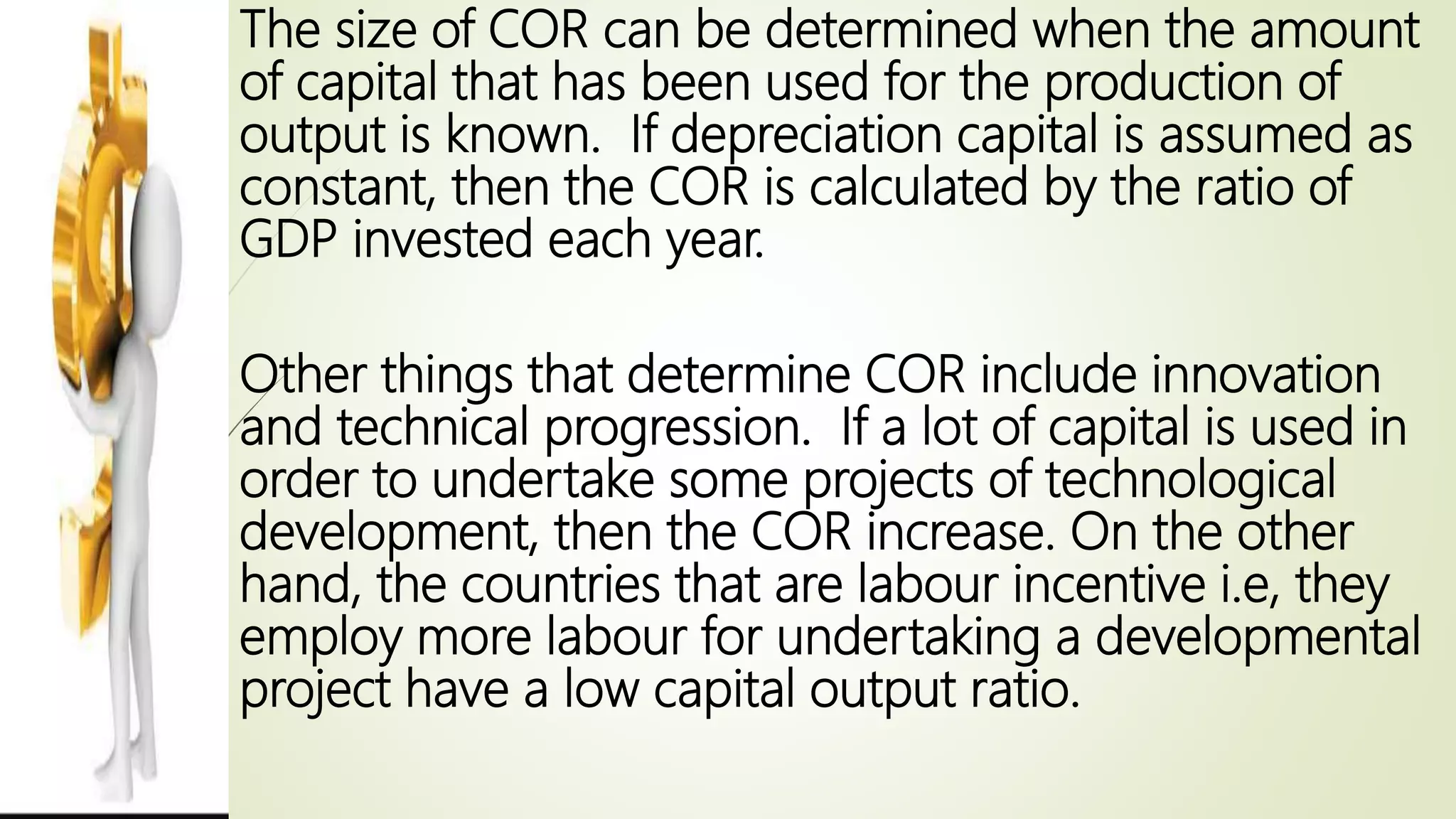 capital output ratio | PPTX