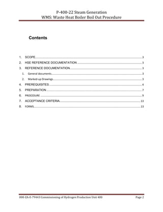 Attachment 38 hpu whb boil out procedure | PDF