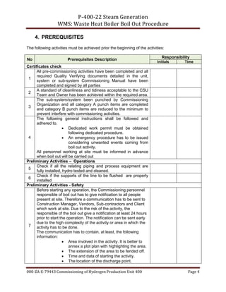 Attachment 38 hpu whb boil out procedure | PDF