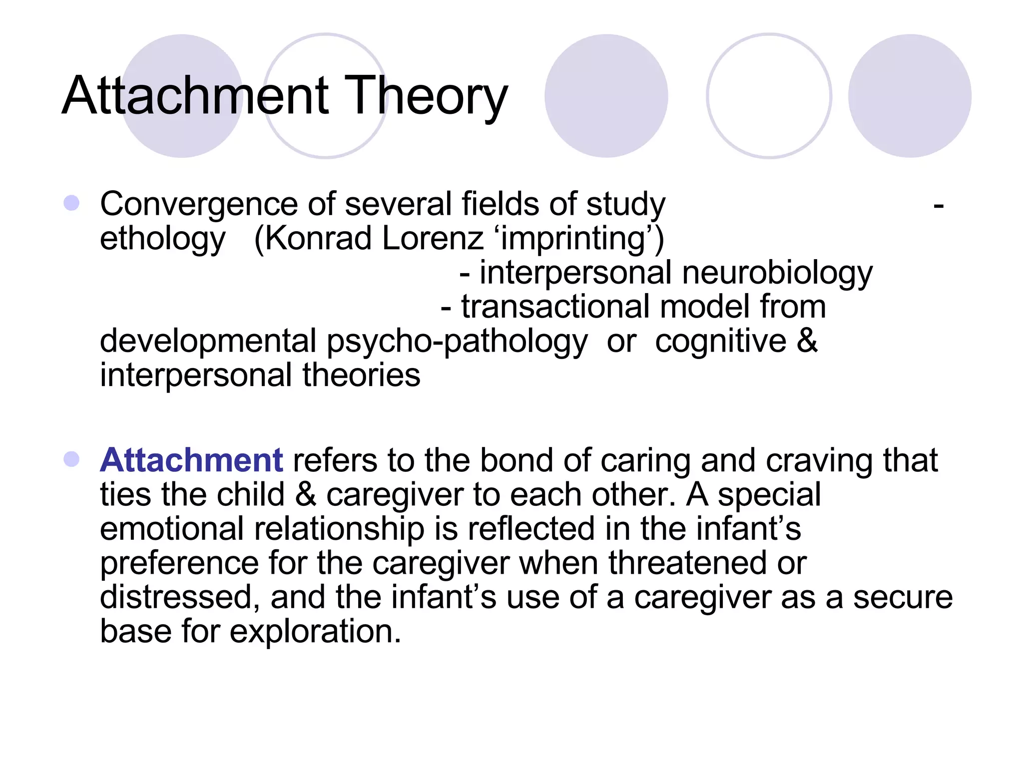Attachment And Children In Care 45 Slide Handout | PPT