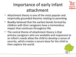 Attachment and the services | PPT