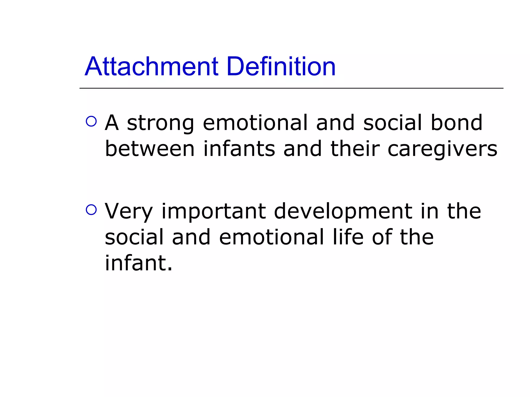 Attachment bowlby ainsworth | PPT