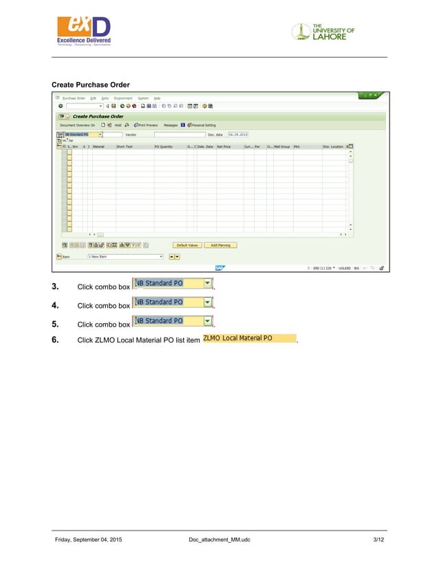 Attachment creation in sap | PDF