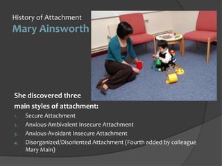 Attachment Theory and Parenting | PPTX