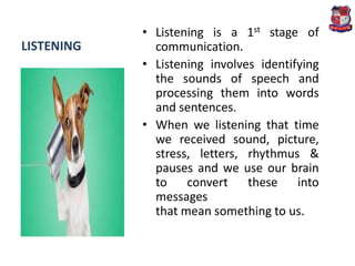 effective listening and it's tips | PPTX