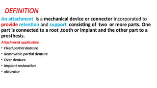 ATTACHMENTUSED IN COMPLETE DENTURE IN DENTISTRY.pptx