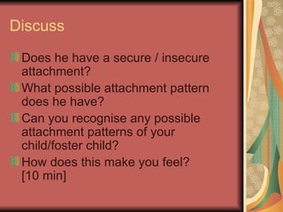 Attachment presentation | PPT