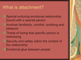 Attachment presentation | PPT