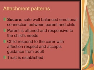 Attachment presentation | PPT