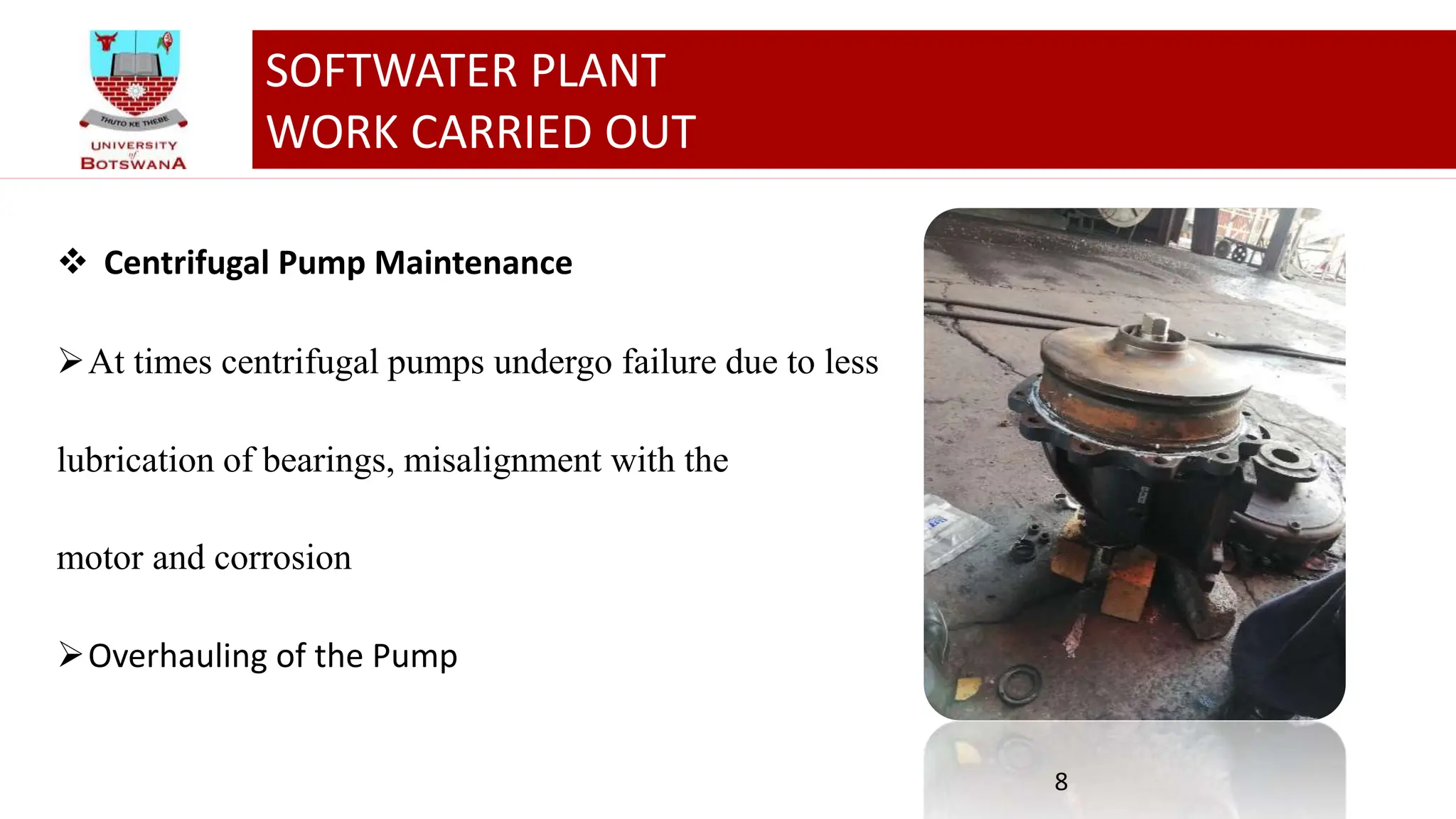 Mechanical engineering internship presentation | PPTX