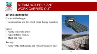 Mechanical engineering internship presentation | PPTX