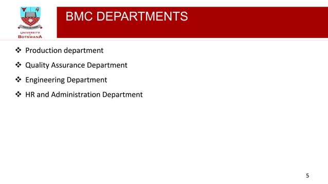 Mechanical engineering internship presentation | PPTX