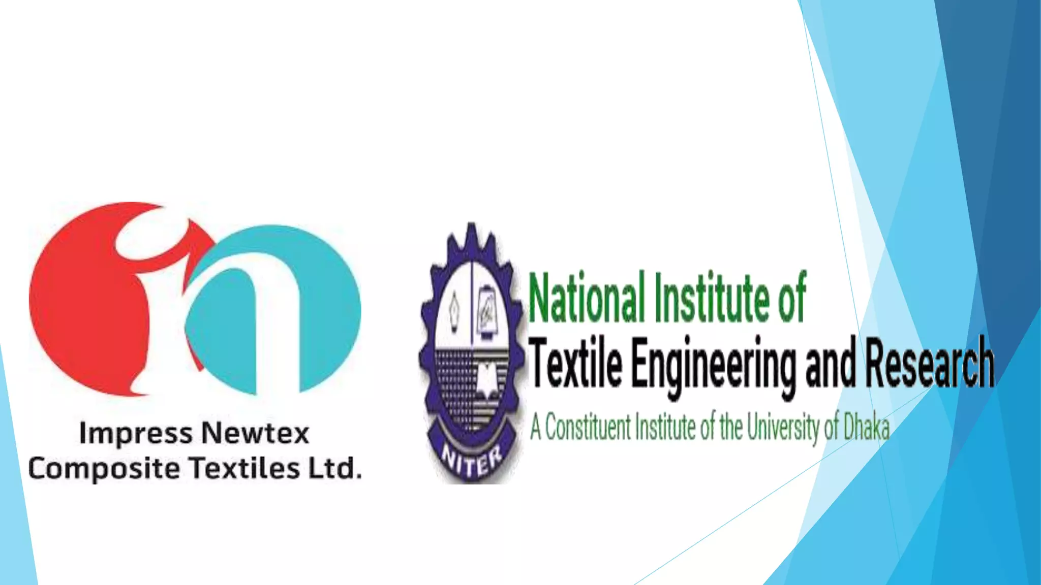 Industrial Attachment presentation at Impress Newtex Composite Textile ...