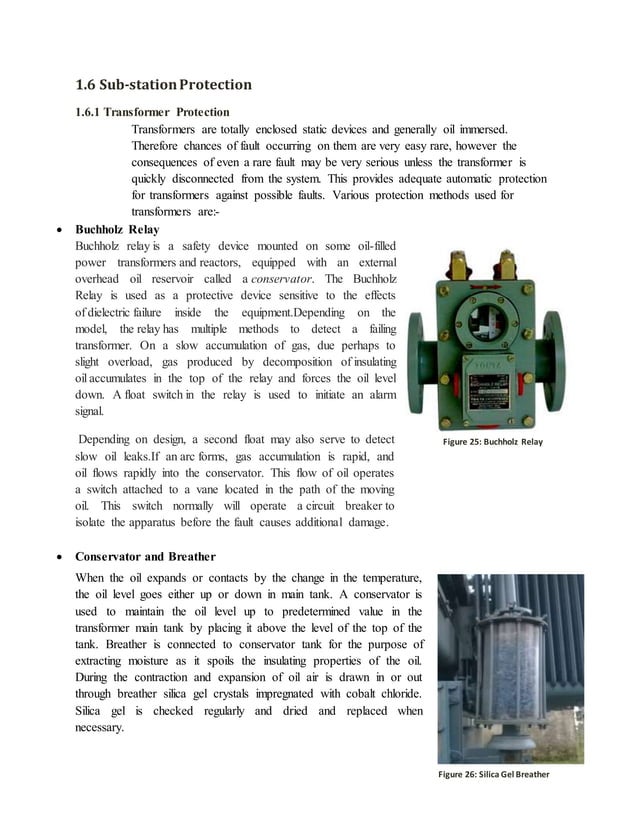 substation internship report | DOCX