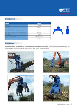 McQuaid Engineering Attachments brochure | PDF