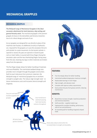 McQuaid Engineering Attachments brochure | PDF