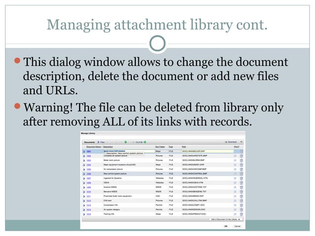 Attachments In Ibm Maximo Asset Management 