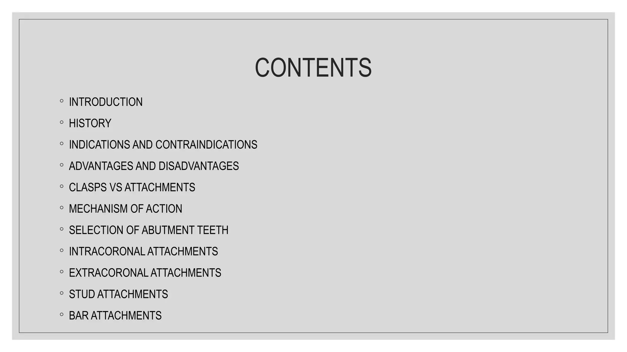 ATTACHMENTS IN RPD.pptx MFS dentistry …// | PPTX