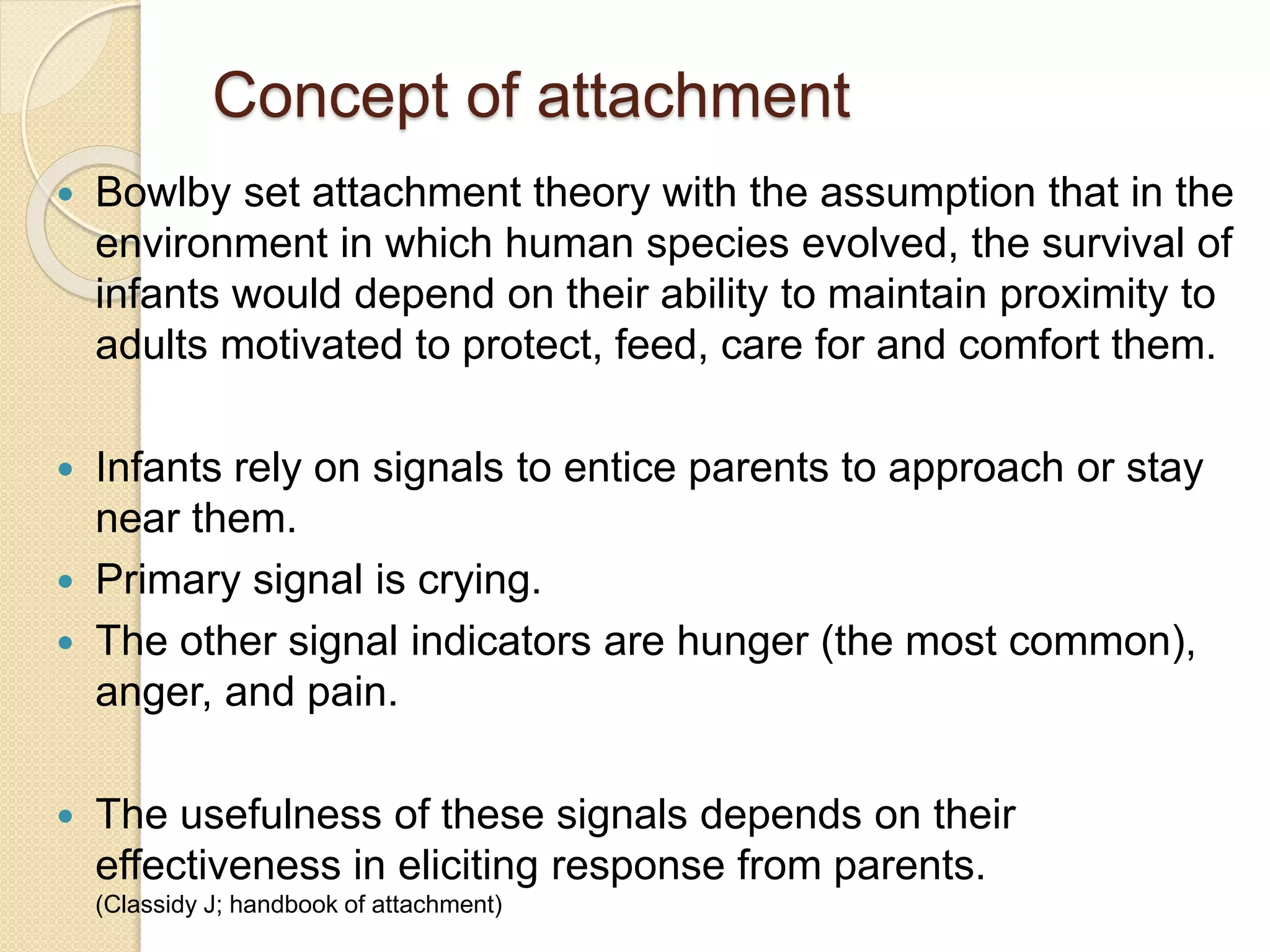 attachment theory-1.pptx | Parenting Babies and Toddlers | Parenting