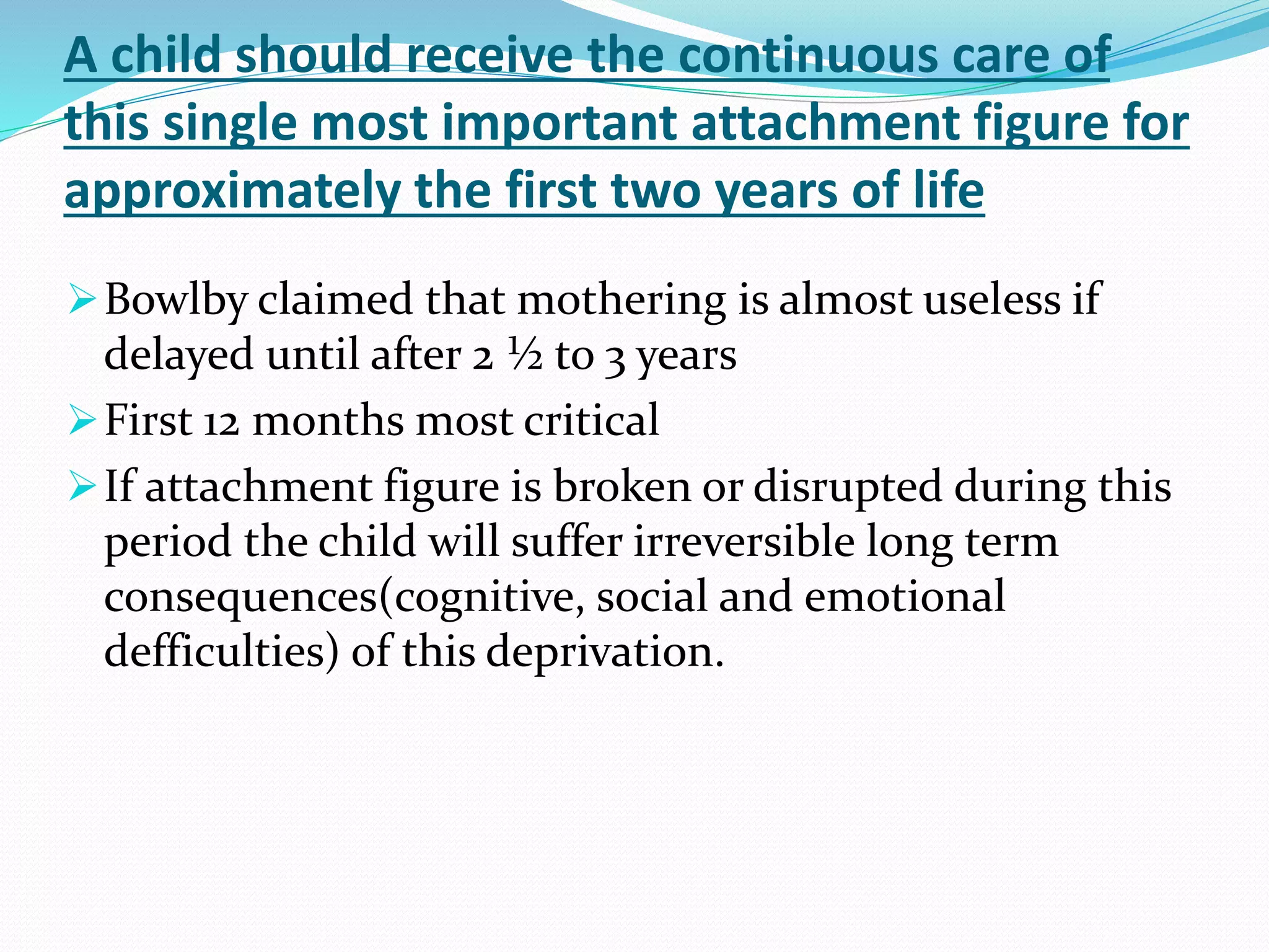 Attachment theory | PPTX | Parenting Babies and Toddlers | Parenting