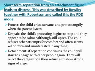 Attachment theory | PPTX | Parenting Babies and Toddlers | Parenting