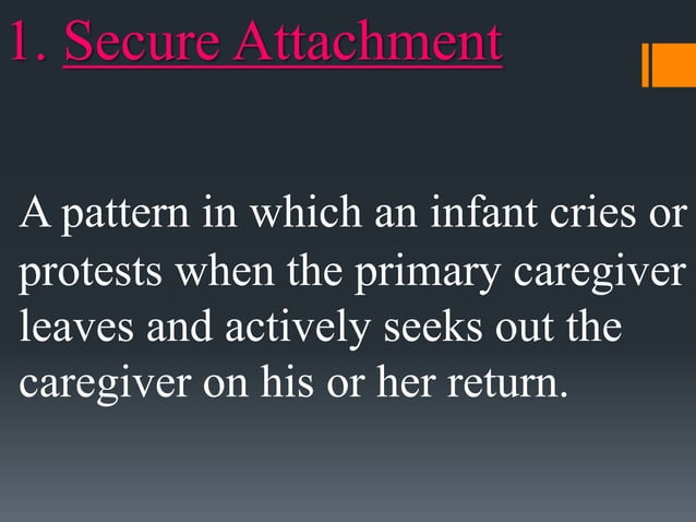 Attachment Theory | PPT
