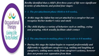 Occupational Therapy Attachment Theory | PPTX